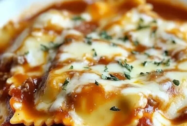 Easy Crockpot Ravioli Lasagna – All Recipes